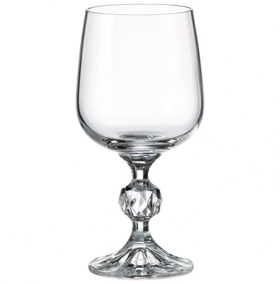 Бокал для красного вина 230 мл 1 шт Crystalite Bohemia "Sterna /Клаудия /Без декора" / 136663