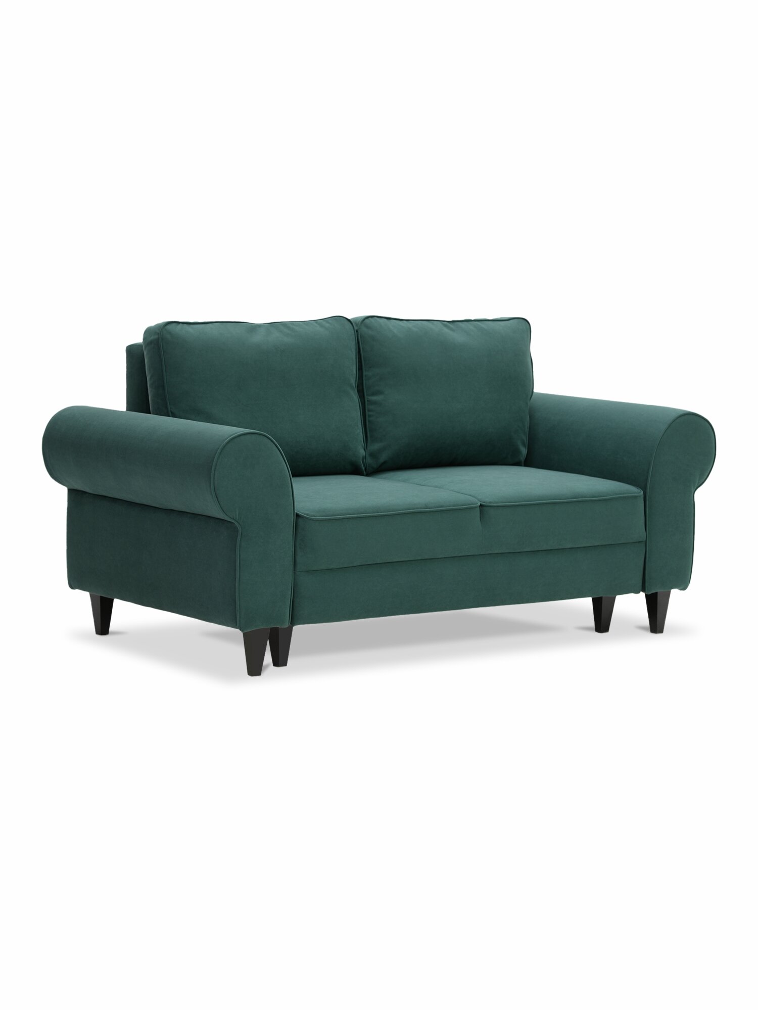 Диван-кровать прямой Гизела 193х88х93 см, трехсекционная еврокнижка, Ладья, спальное место: 190х141 см, Baza 11 Kiparis