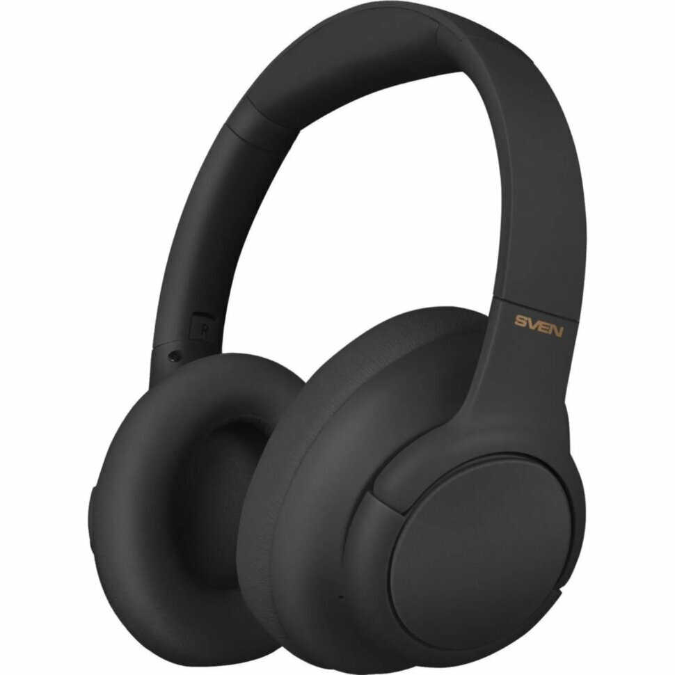 Наушники SVEN AP-B800MV, беспров стерео, микроф, чер, BT, HB ANC, APP,4mic,500mAh, 2321450