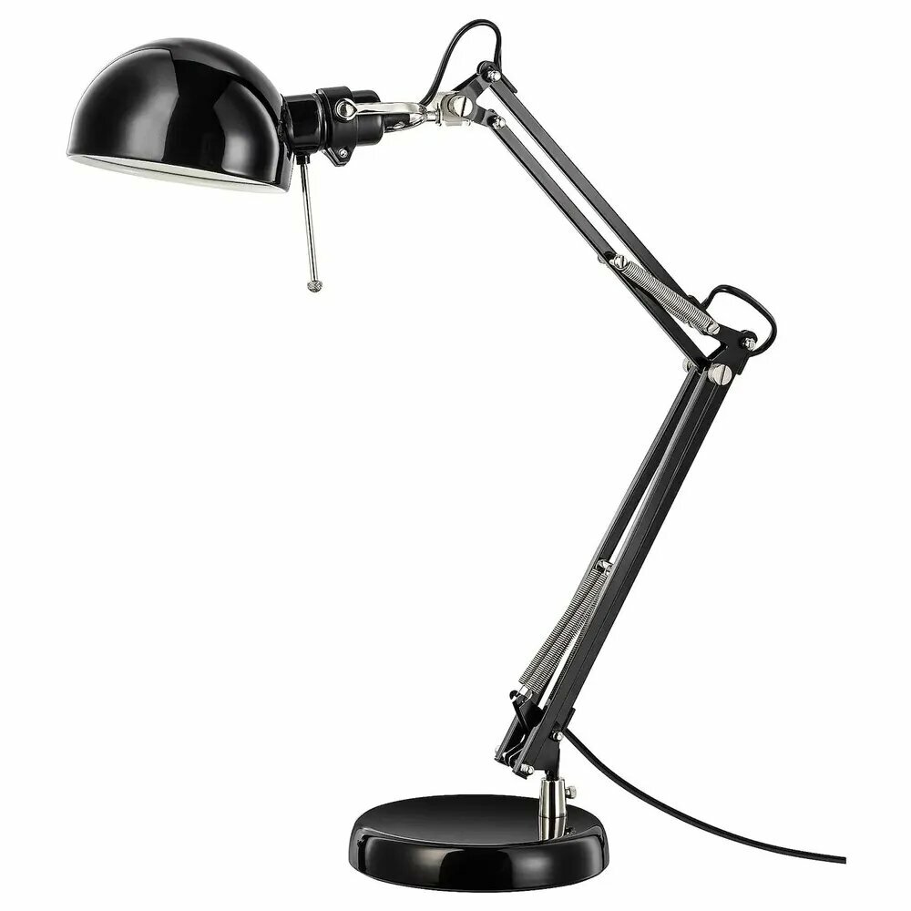 IKEA FORS Рабочие лампы FOSS, черный