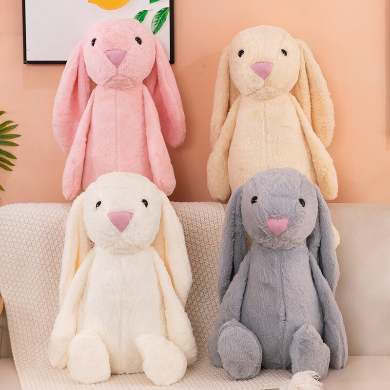 15-дюймовая плюшевая игрушка захватывает машину для выкупа кукол оптом Кролик с отвислыми ушами (серый)_15inch Пик (без