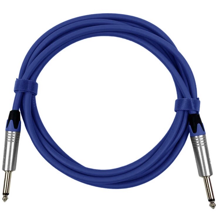 Кабель аудио 1xJack - 1xJack E-Shine ES-8002BL 6.0m