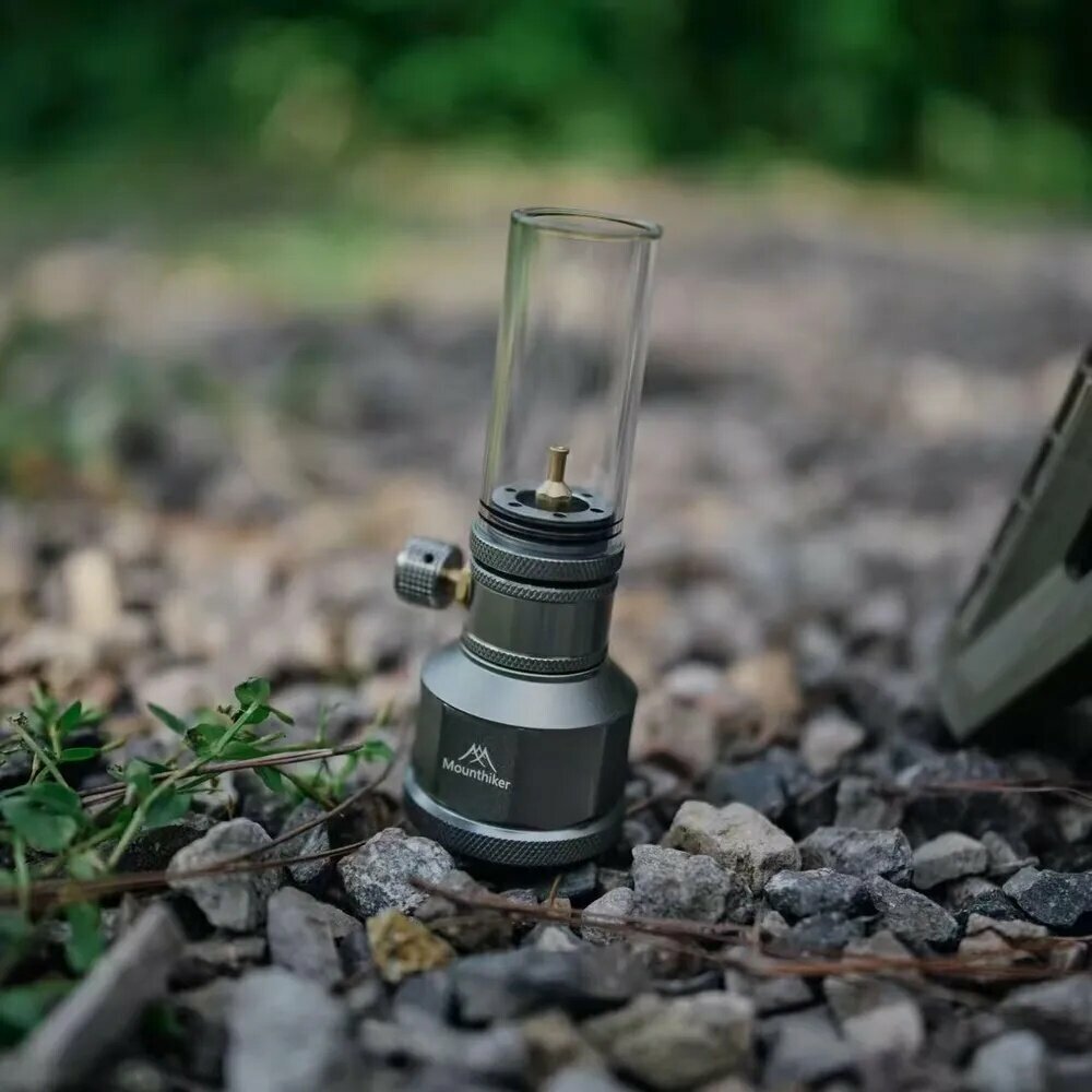 Газовая лампа для туризма в деревянном ящике-Туристическая лампа, Свеча