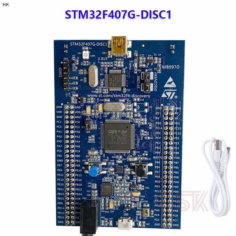 Модуль STM32F407G-DISC1 ARM Cortex M4 STM32F407VG