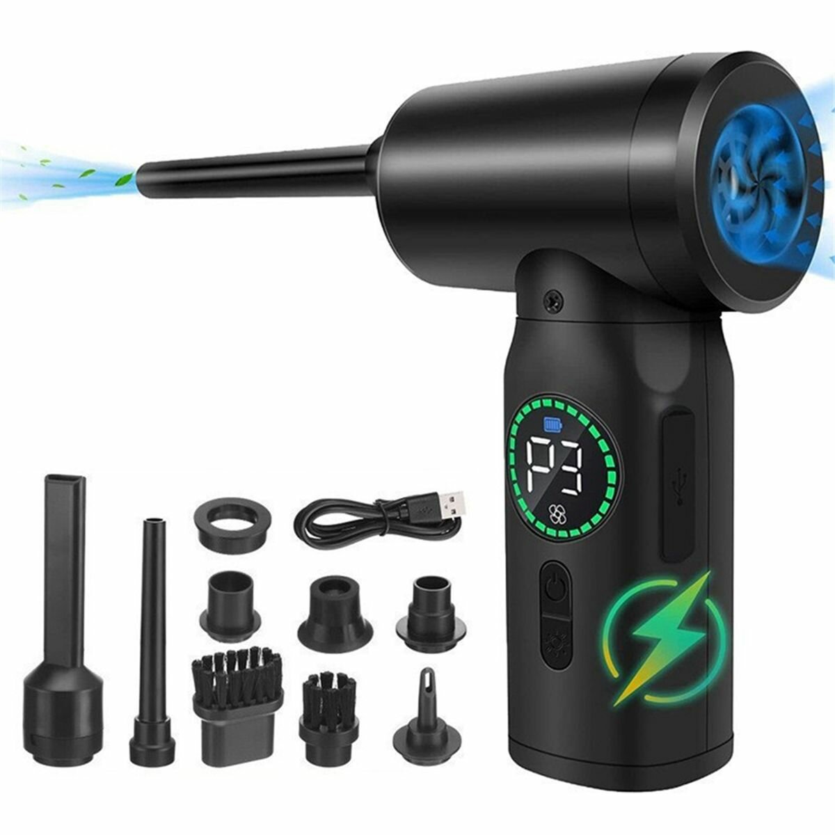 ZHI HUA Автомобильный пылесос, бытовой пылесос с функцией выдува и всасывания