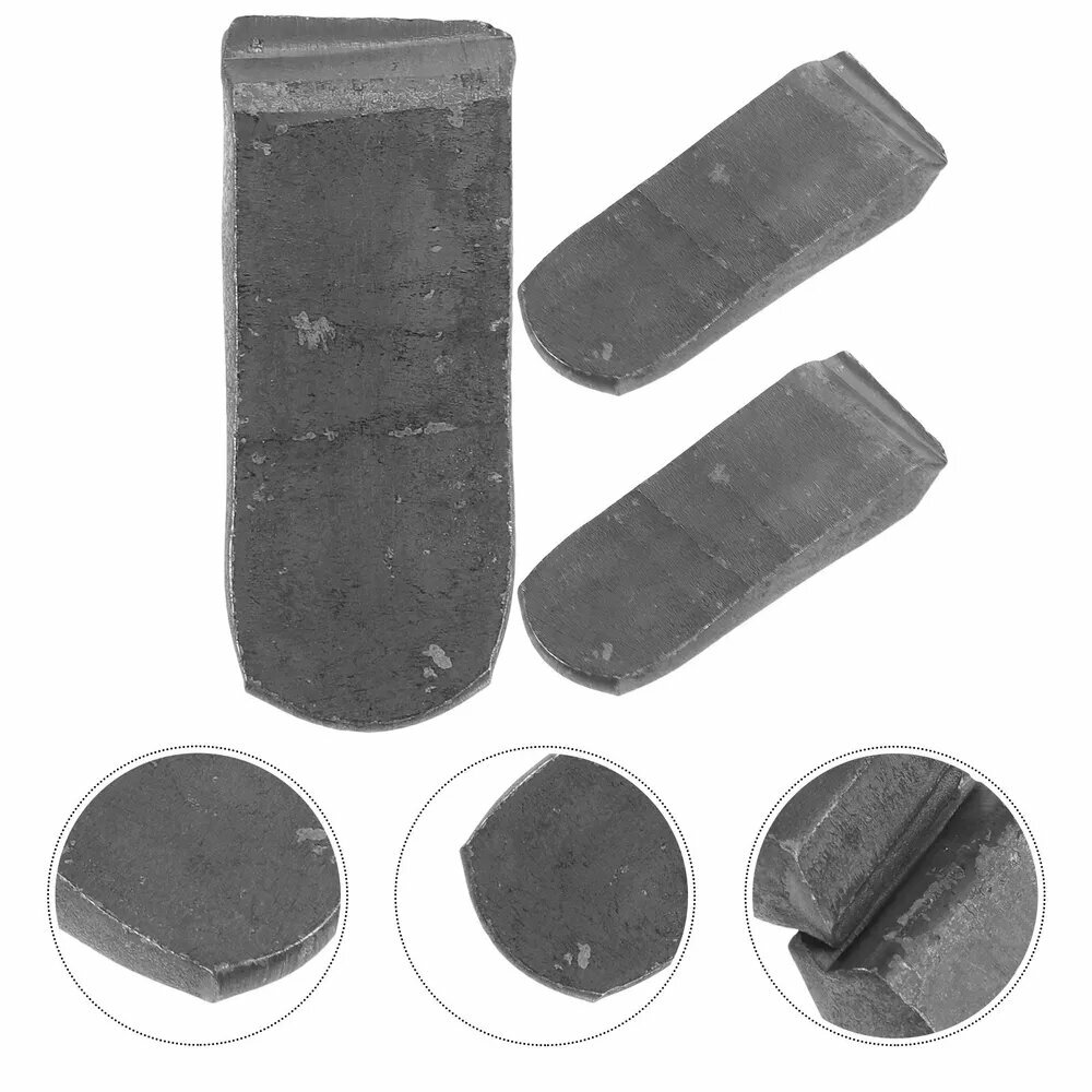 Прочные Клинья Для Топорища Из Металла Размер 3.80X1.60X0.70Cm 3 Шт В Наборе
