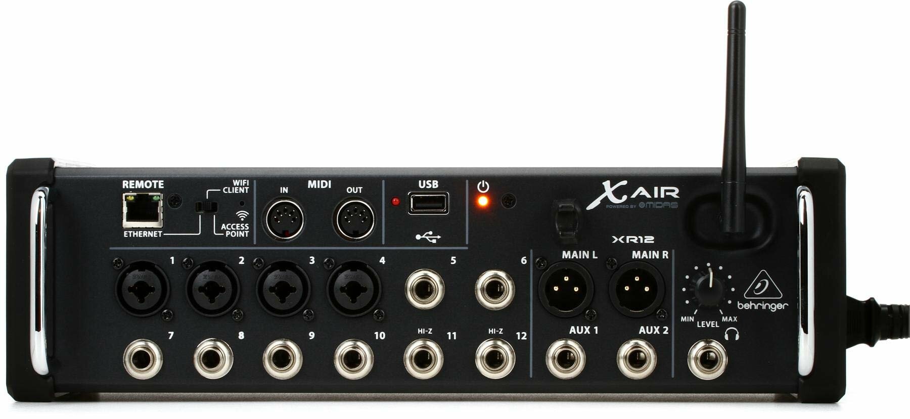 Микшер Behringer X Air XR12, цифровой, 12 каналов, фантомное питание