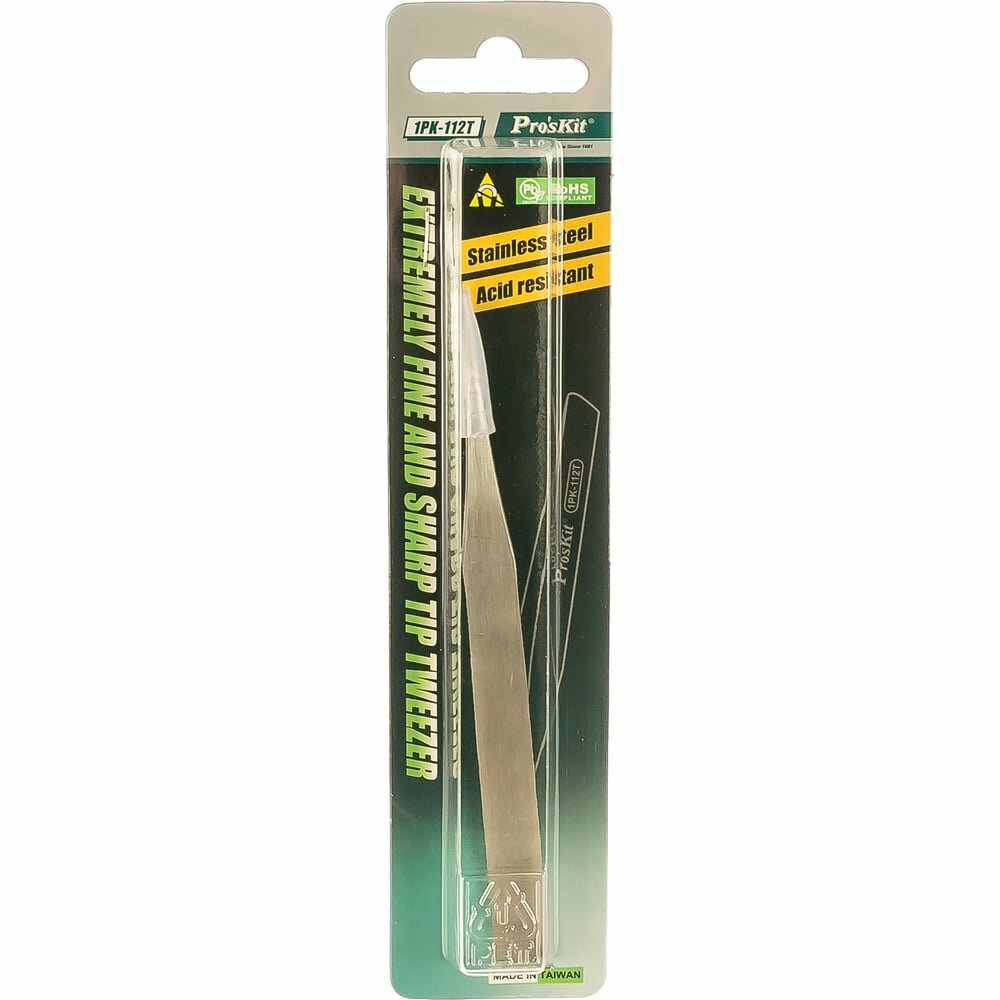 Антимагнитный пинцет Pro'sKit 1PK-112T