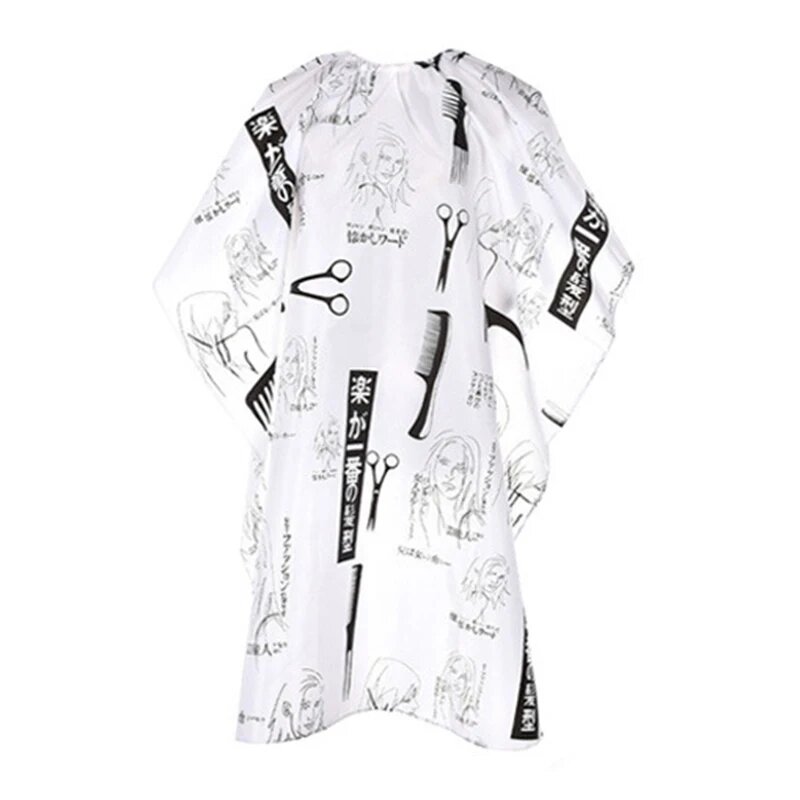 Brainbow, водонепроницаемая парикмахерская накидка для клиента с изображением ножниц и расчесок/накидка для барбершопа/фартук парикмахерский для стрижки