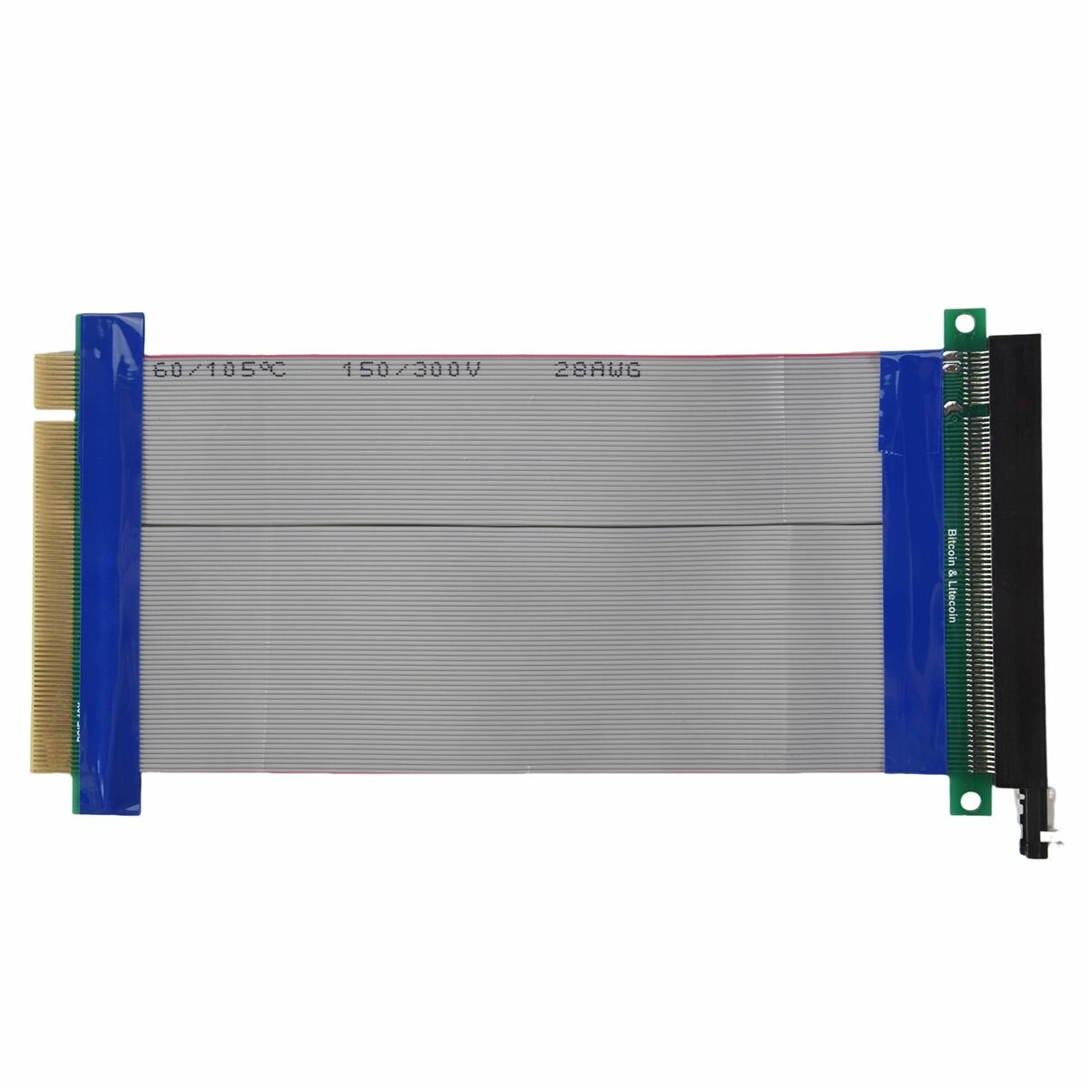 Удлинительный кабель PCI-E Express 16X Riser Card Extender Ribbon Flex