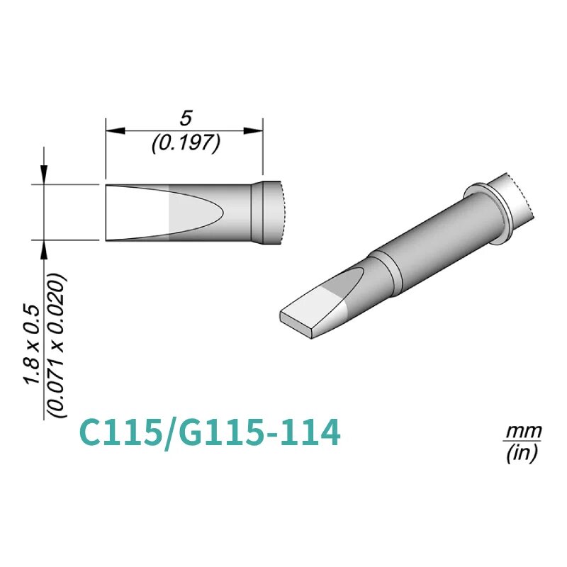 Паяльное жало C115-114 для JBC NT115-A