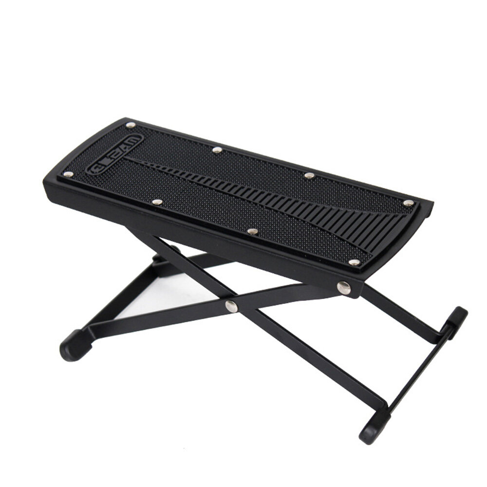 Гитарный педалеподставка для классической гитары фольклорной гитары подставка ножки ступенька подушка полка шесть педалей для ноги утолщенная черный 720г 300*220*50мм 1шт