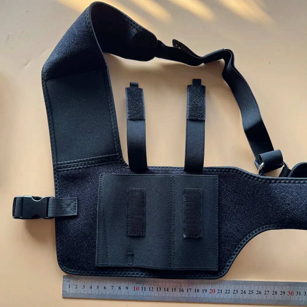 Новая нагрудная кобура для пистолета, универсальная кобура для скрытого ношения, плечевая кобура для пистолета с чехлом для журналов, эластичная лента, скрытая подмышка