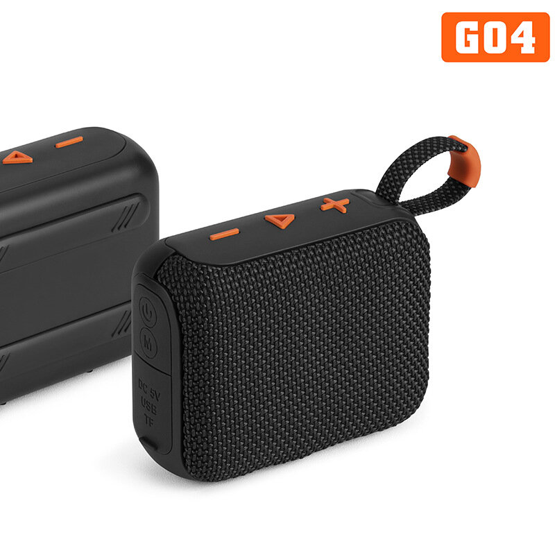 Новый беспроводной Bluetooth-динамик GO4 TWS для улицы и дома, портативный мини-сабвуфер с картой памяти, подарочный динамик