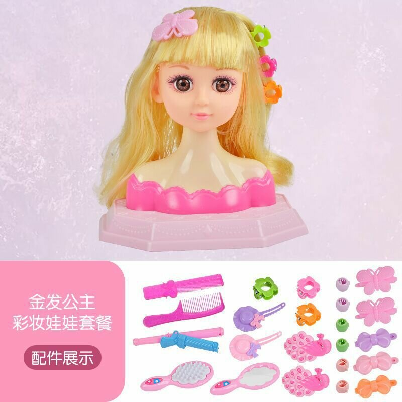 Детские куклы для переодевания, игрушки для укладки волос и создания причесок, подарочный набор игрушек для девочек-принцесс, трансграничные игрушки для учебных заведений