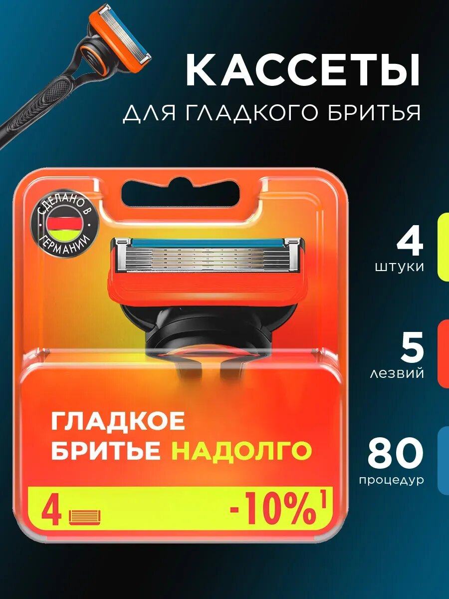 Кассеты для бритья мужские средство для бороды