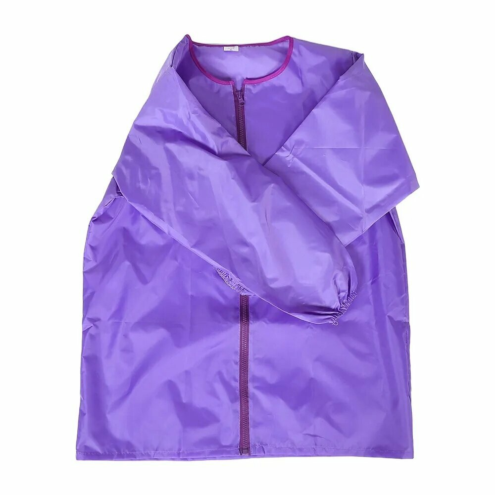 Арт-Фартук Для Детей, Водонепроницаемый, С Длинными Рукавами, На Молнии, Для Роста 135-155См, 1Шт