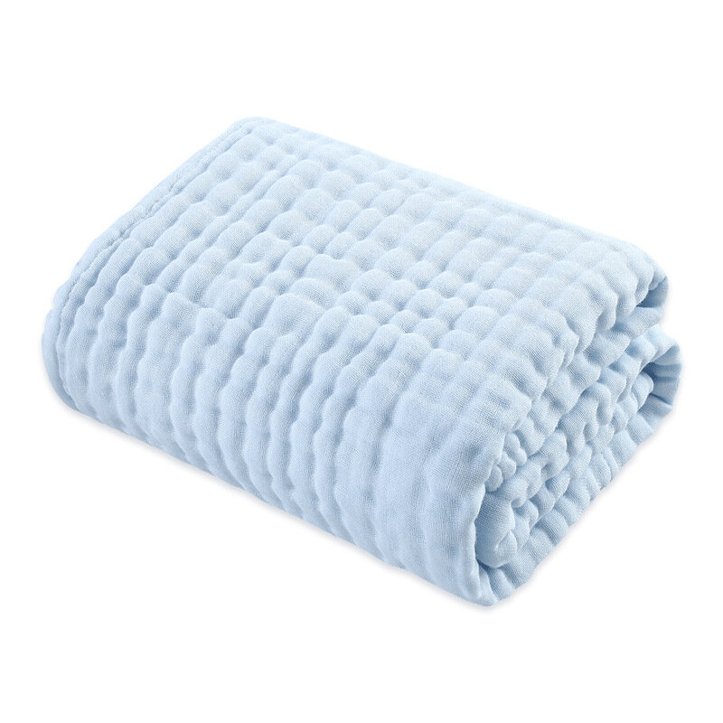 Класс А, чистое хлопковое полотенце для купания младенцев, шестислойное полотенце для новорожденных, пеленка, полное хлопковое покрывало для младенцев