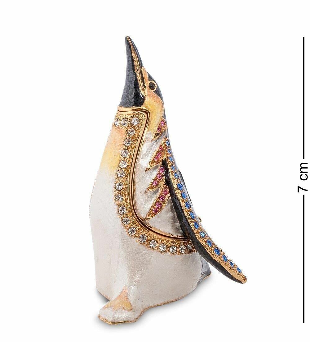 Шкатулка Пингвин A5612 Nobility, Сплав металла