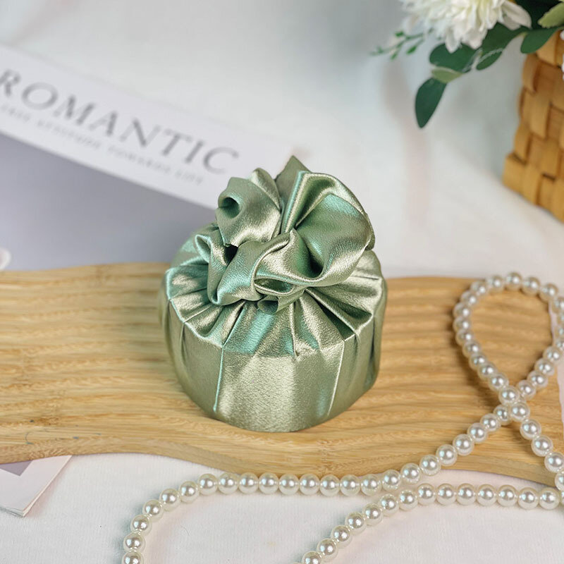 Коробка для свадебных конфет, коробка фуросики, тканевая пустая коробка, подарок для свадьбы, подарок для подружки невесты, сатиновая коробка для конфет