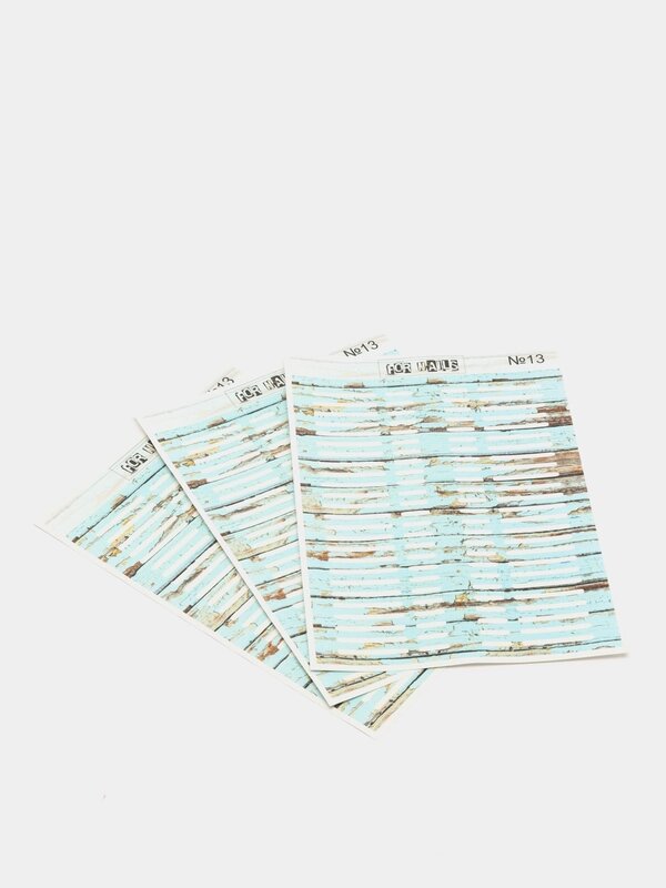 Наклейки на типсы ForNails 13, 3 листа, 150 штук