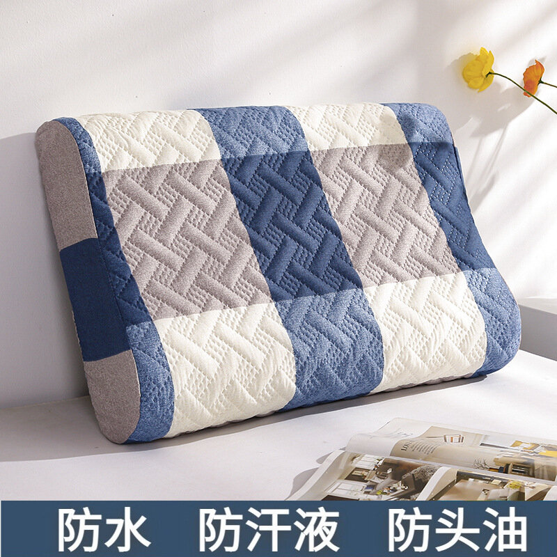 Водонепроницаемая антиклещевая латексная наволочка для домашнего использования, анти-масло и слюна, чехол для подушки, внутренний вкладыш для подушки из пены с эффектом памяти, защитный чехол