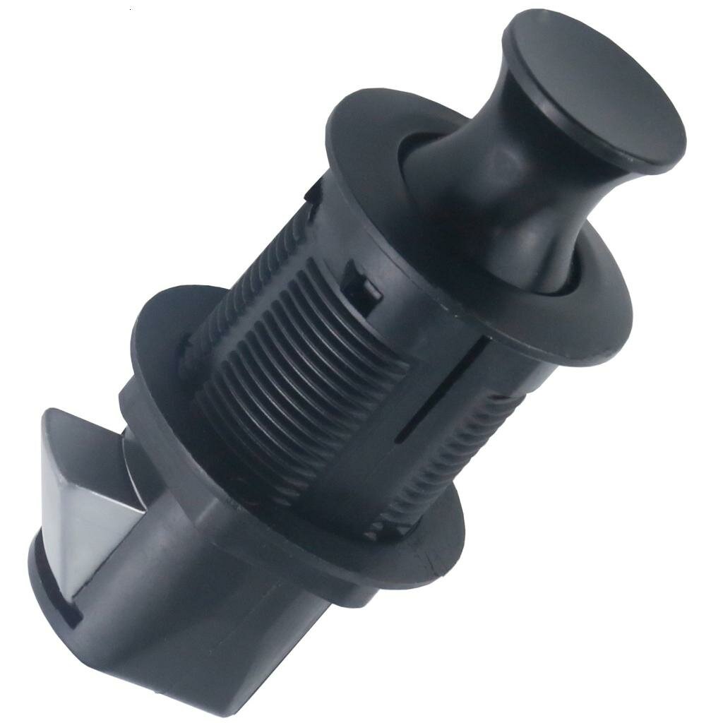 Круглый врезной замок с нажатием для открытия, Черный