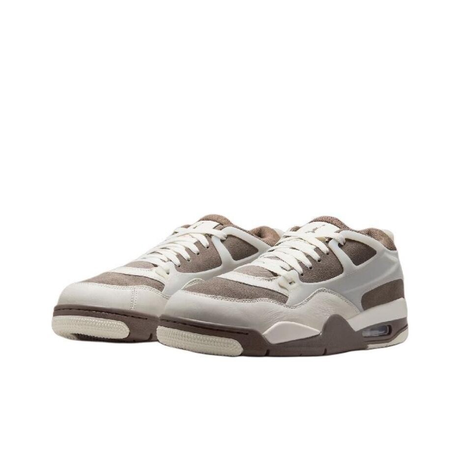 Кроссовки Jordan Air Jordan 4, размер EU 43 стопа (27.5CM), белый/коричневый — фото 1