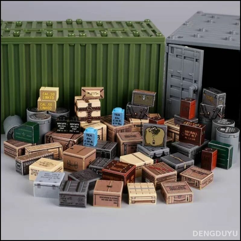 Набор аксессуаров для солдат Второй мировой войны: СССР, США, Великобритания Оружие, патроны, снаряжение. совместимы с легo конструкторами