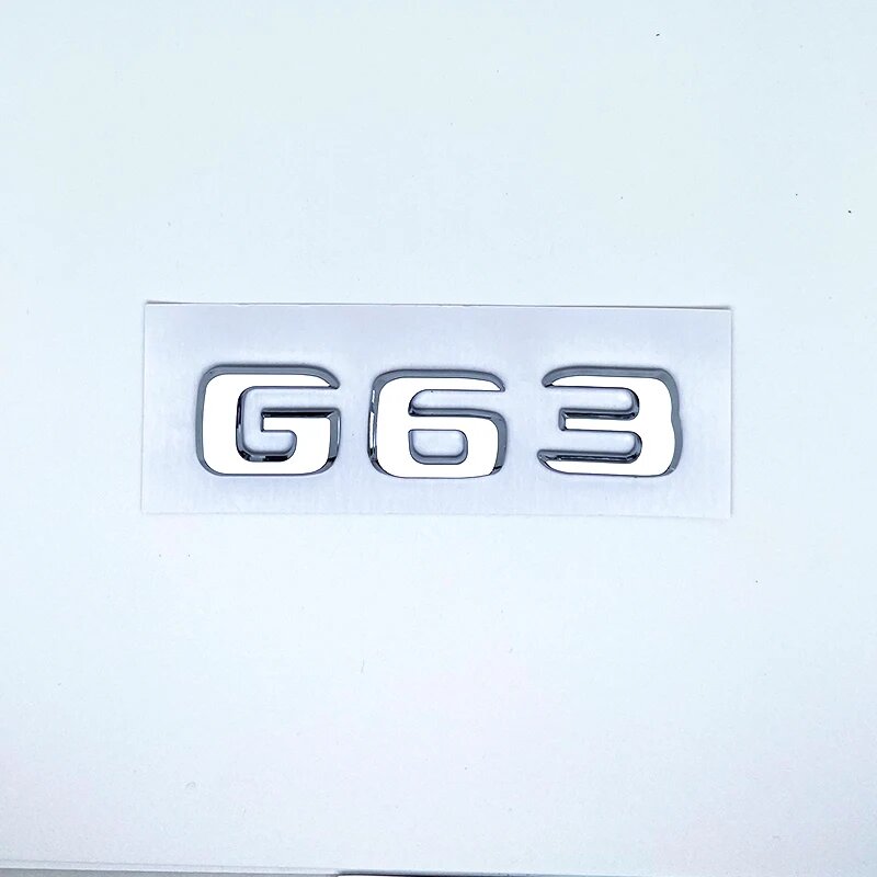 2017, эмблема с плоскими буквами G63 G65 V8 Biturbo V12 Biturbo для Mercedes Benz W463, G63 Silver