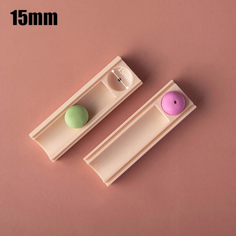 10/12/15 мм инструмент для изготовления бисера из полимерной глины, форма для катящихся шариков, серьги, изготовление ювелирных изделий, глиняные инструменты ручной работы, вспомогательный инструмент для подвески