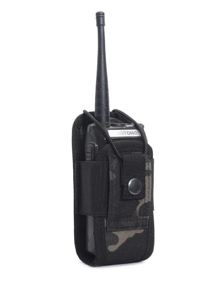 Сумка чехол для рации на Тактическая сумка чехол для рации Baofeng Retevis Kenwood и других, универсальный подсумок для радиостанции, Multicam (мультикам)