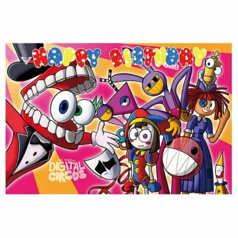 Фотозона цифровой цирк бренд не указан размер 125x83 см, яркий красочный