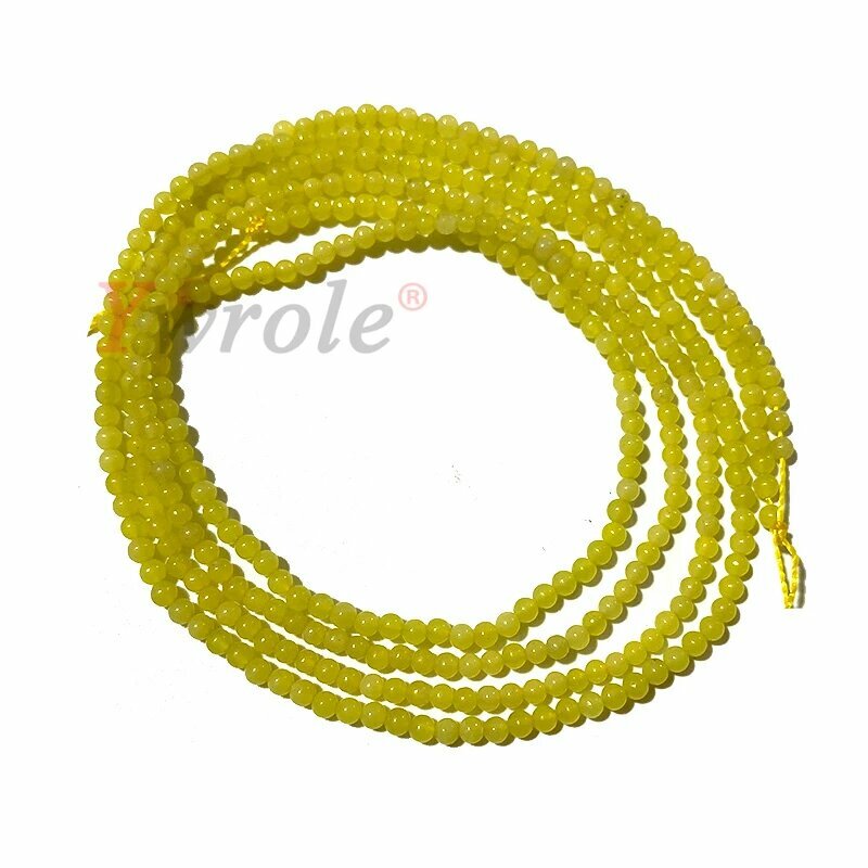 Ywрол 2 3 4 мм натуральный камень лабрадорит Аметист Кварц Круглые разделительные бусины аксессуары для браслета 15 дюймов