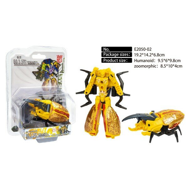 Трансформер Китайская игрушка1 для детей от 6 лет, размер фигурки 9,5х6х9,8 см FCJ1378488