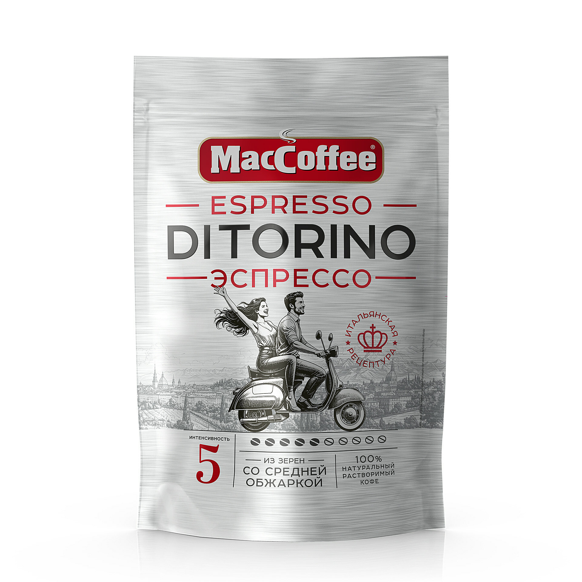 Растворимый кофе MacCoffee Espresso DiTorino, 130 г