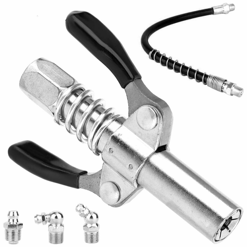 5шт Автомобильные шланги для смазки, С черной трубкой