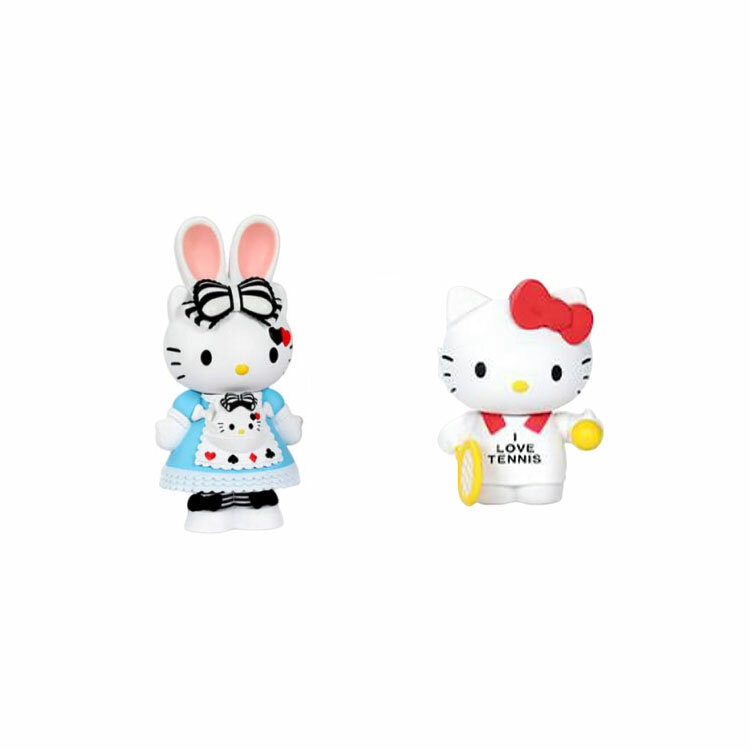 POP MART коллекция Hello Kitty к 45-летию, одно слепой бокс/целый бокс, Mystic Boxes, 12 шт.