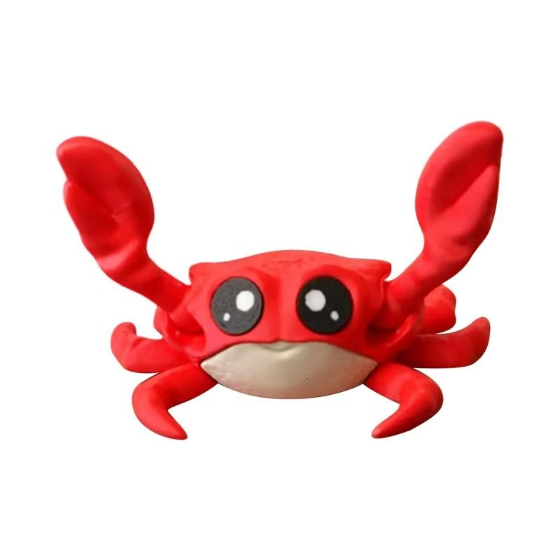 Магнитный зажим в форме краба, красный