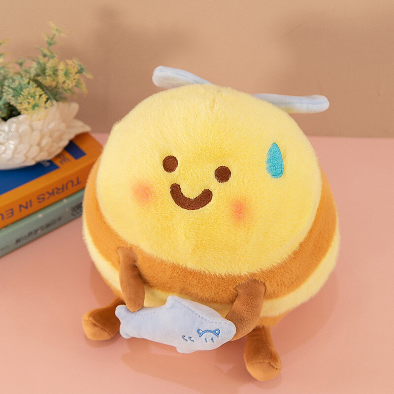 Мягкая игрушка Маленькая Пчелка, Пчелиная кукла, Мягкая игрушка, Подарок на день рождения для мальчиков и девочек, Веселая и необычная