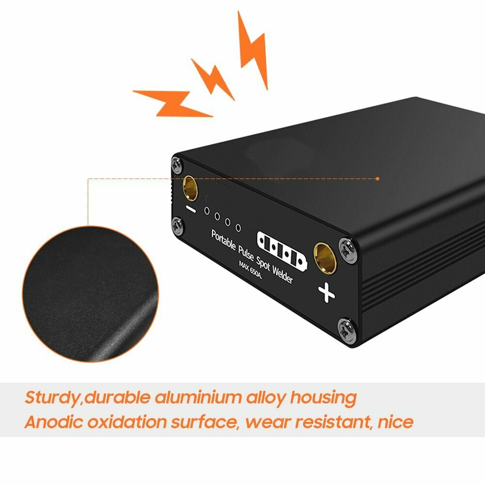 Мини-аппарат точечной сварки DIY, 9 передач, перезаряжаемый, со сварочной ручкой