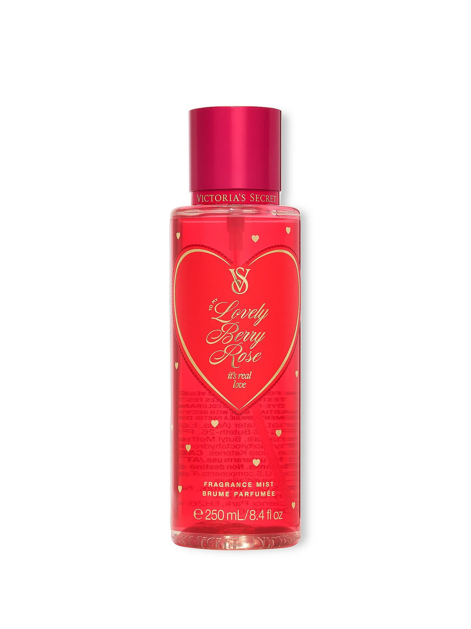 Victoria's Secret Парфюмированный спрей-мист для тела Lovely Berry Rose