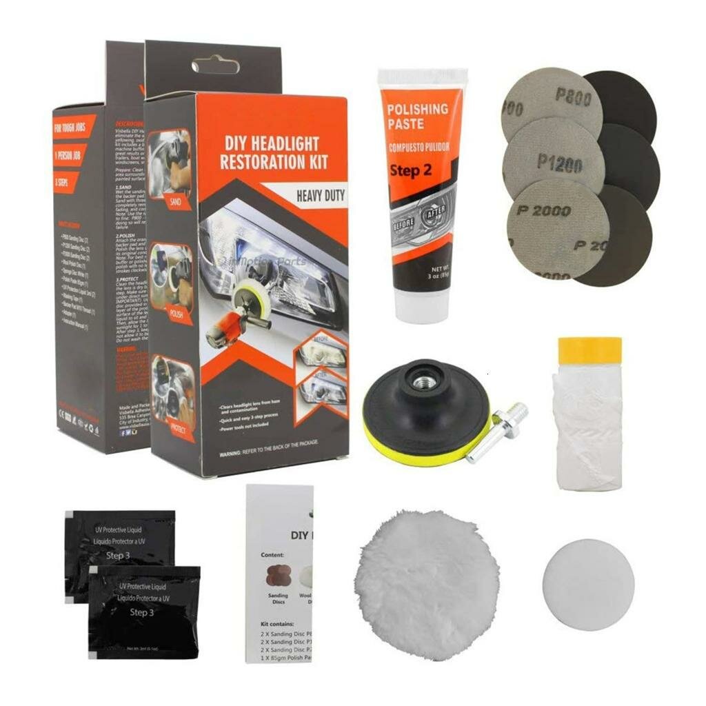 Комплект для восстановления фар