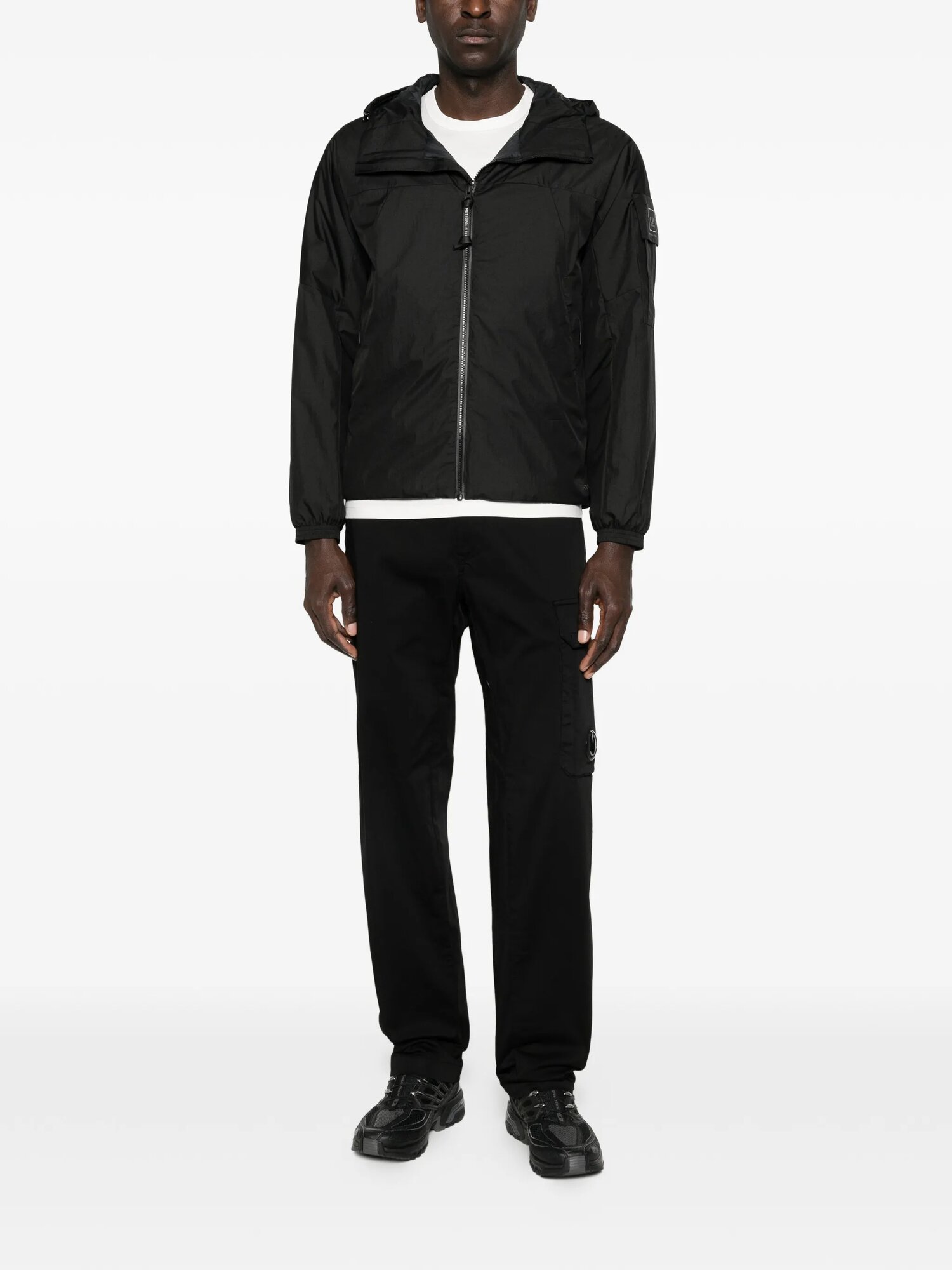 Куртка C.P. COMPANY Hooded zip jacket, размер XL — фото 1