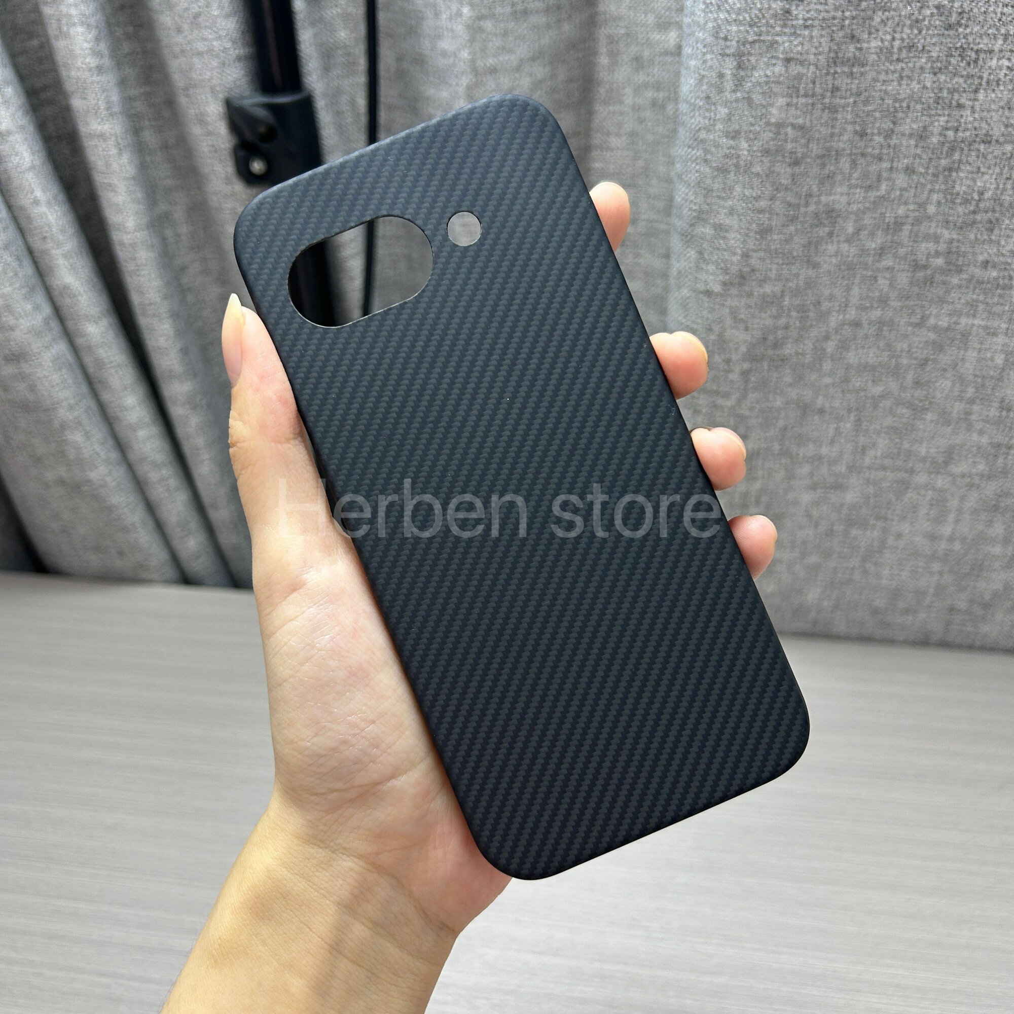 Чехол Real Carbon Google pixel 9A, Ультратонкий чехол из углеродного волокна для смартфона pixel 9a