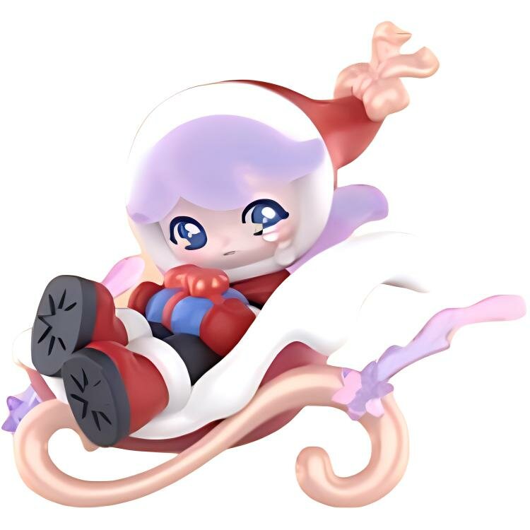 Игрушки унисекс POP MART Azura Зимняя Рождественская Коллекция, Confirmed-Night Sky Magic Sled (Open)
