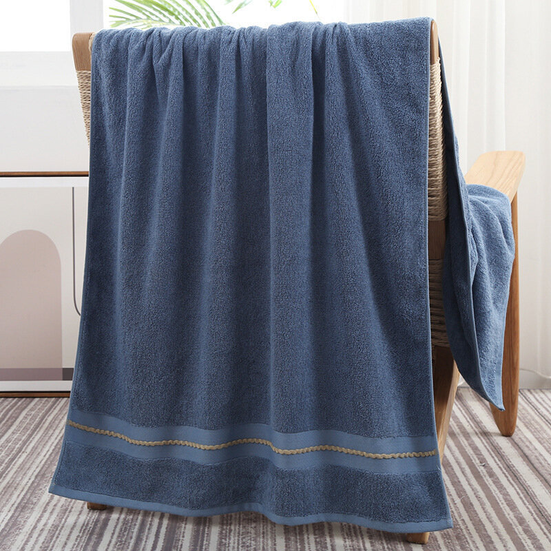 Бамбуковое волокно, банный полотенец 140*70 см, утолщённый, 500 г, без ворса, более комфортный, чем чистый хлопок, мягкий и впитывающий, подходит в качестве подарка для младенцев и малышей.