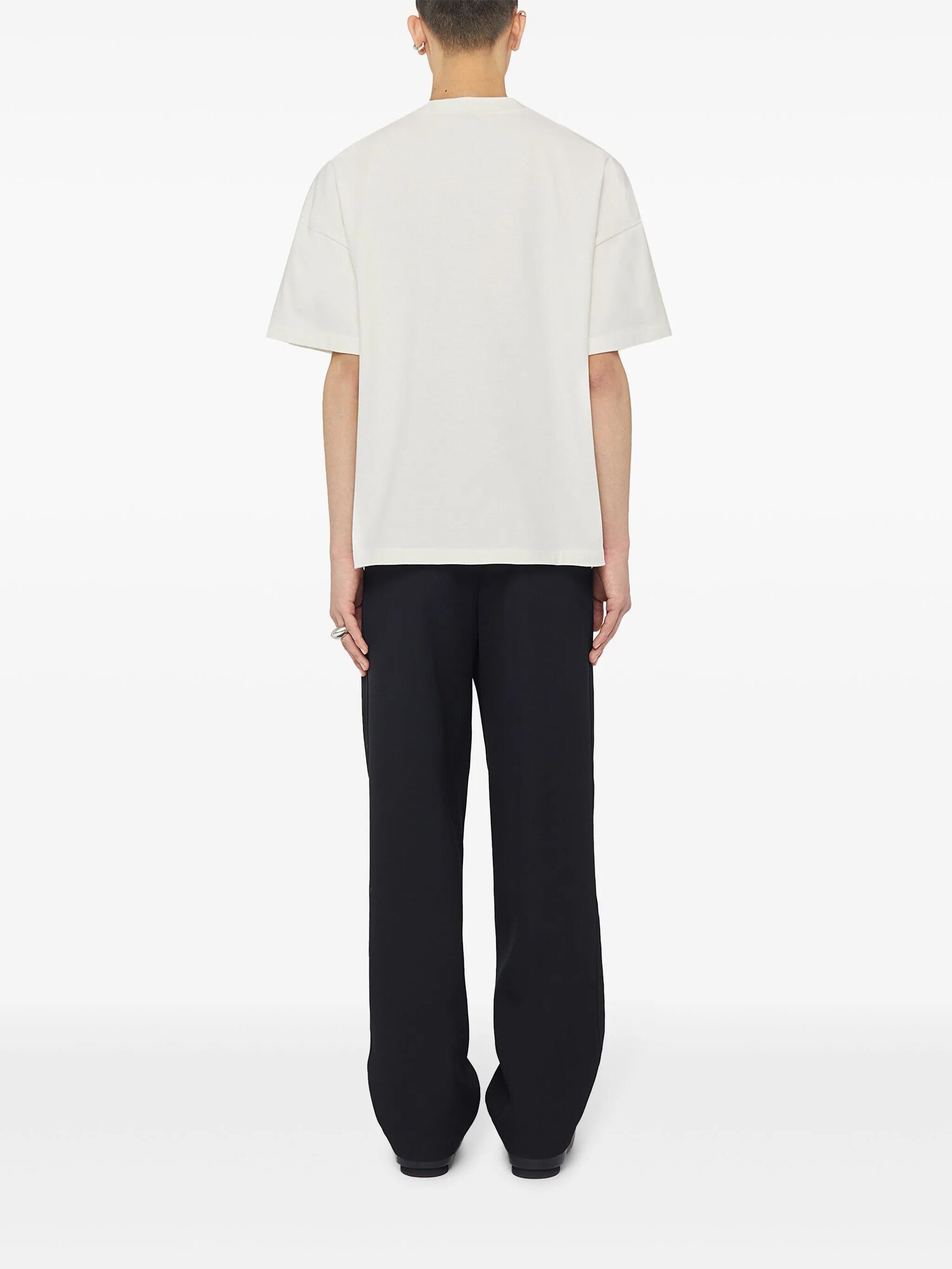 Брюки классические Jil Sander, размер 52 IT, черный — фото 1