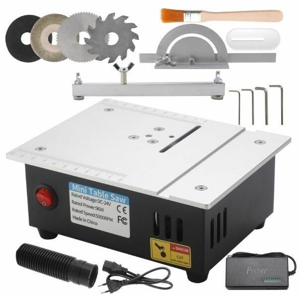 Эксклюзивный DIYстанок для резки с четырьмя дисками, выполненный в миниатюрном алюминиевом корпусе