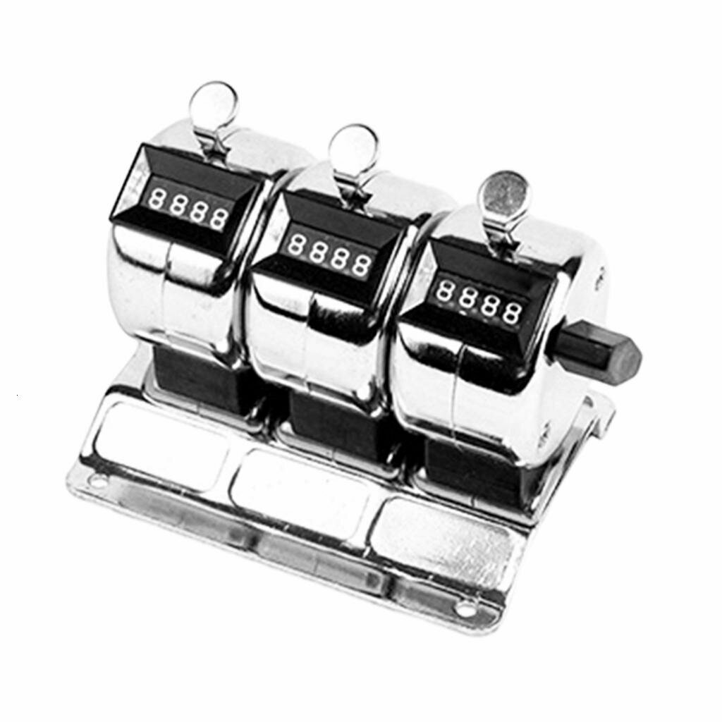 Механический счетчик с вращающимися дисками, Блок 3